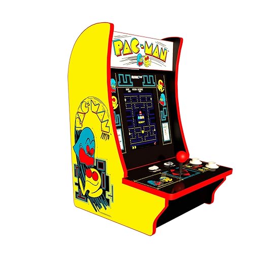 Amazon.com: Arcade 1Up Pacman Countercade, Tabletop Design : Video Games