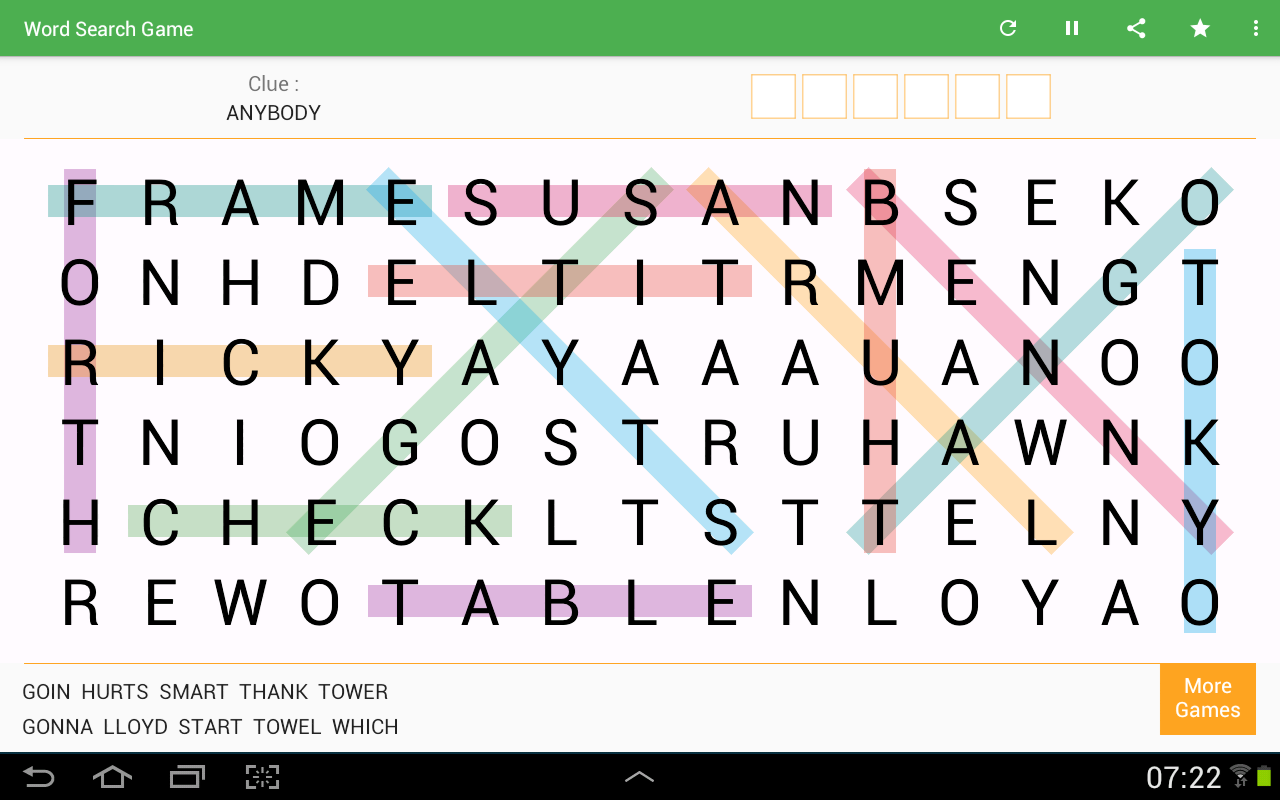 Word Search Games - App on the Amazon Appstore