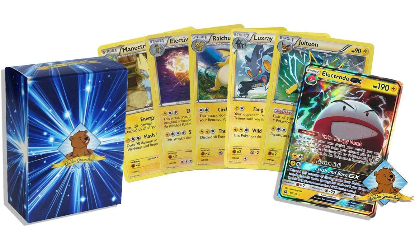 Electric Type Pokemon Cards