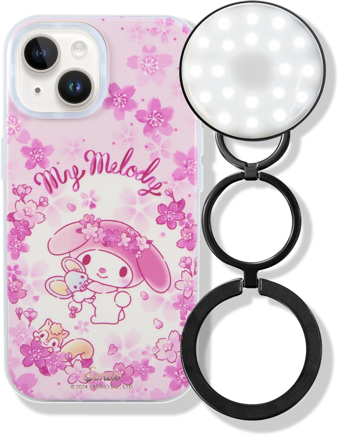 Amazon.com: Sonix x Sanrio Case + MagLink PopUp Selfie Light for ...