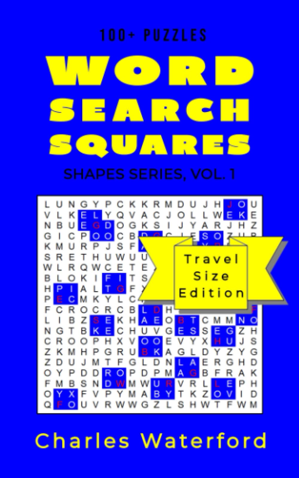 WORD SEARCH SQUARES (Shapes Series, Vol. 1): Travel Size Edition ...