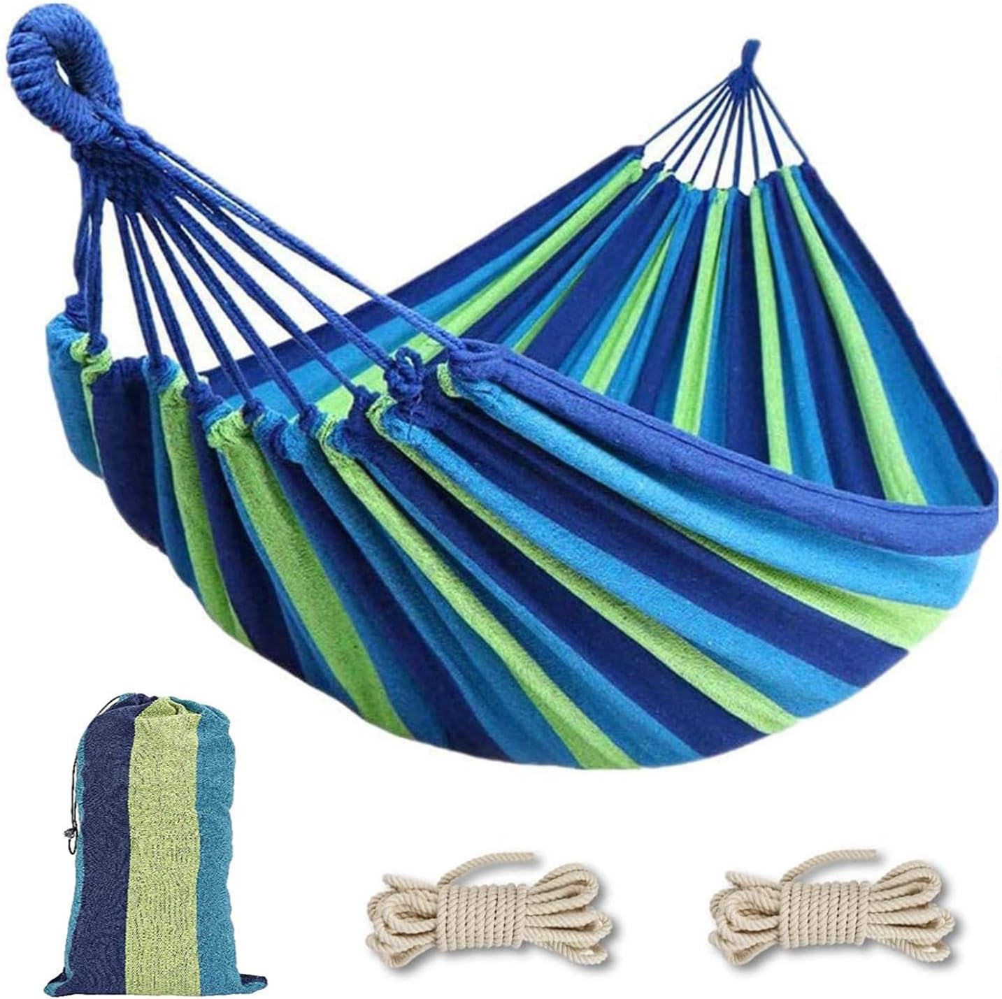 EZUOGO Hamaca Camping Portatil, Hamacas Individual, con Nudo Fijo ...