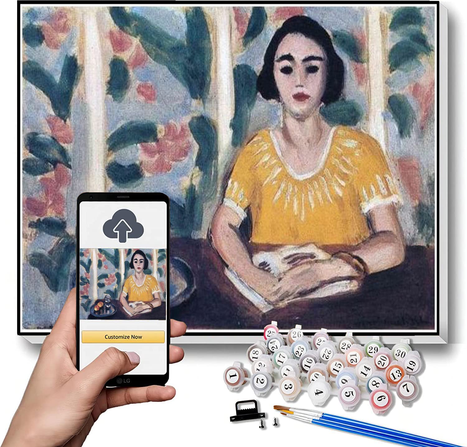 Henri Matisse Woman Reading Reading Woman With Anemones, 1937, By