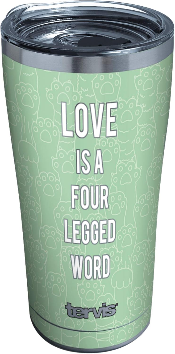 Amazon.com | Tervis Love is a Four Legged Word Triple Walled Insulated ...