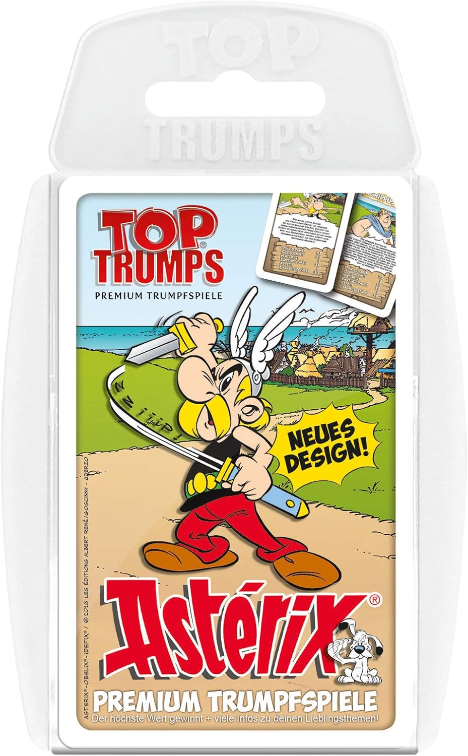 Winning Moves- Top Trumps-Astérix Jeux de Cartes, WIN64404 : Amazon.fr ...
