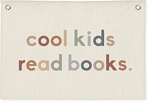 Amazon.com: PLKMN Reading Corner Decor for Classroom, Cool Kids Read ...