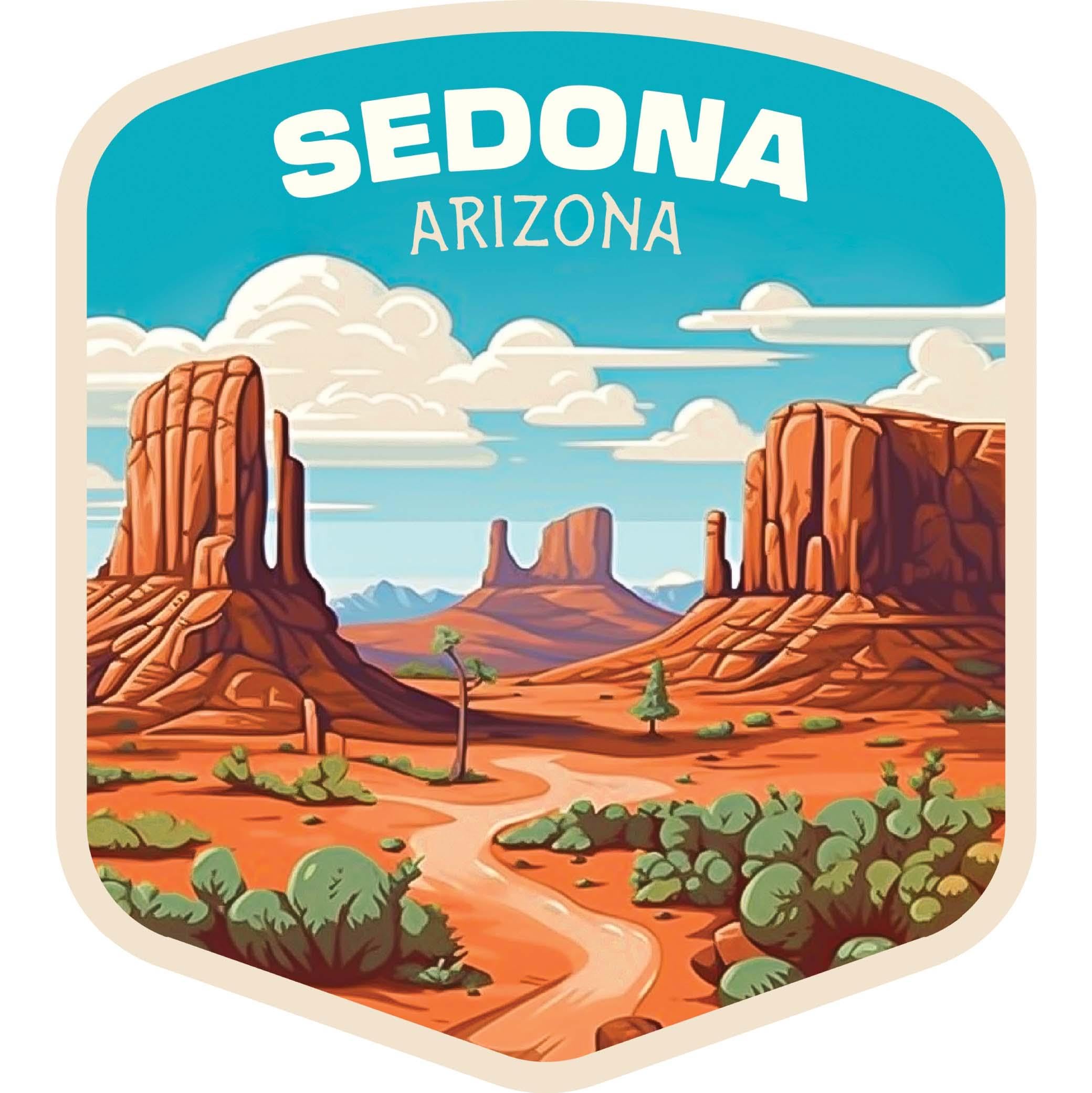 Amazon.com - Sedona Arizona Design A Souvenir Vinyl Decal Sticker 4-Inch