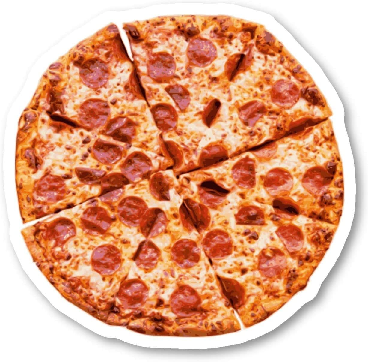Amazon.com: Pizza Pie - Pizza Magnets Car Refrigerator Metal Sign ...
