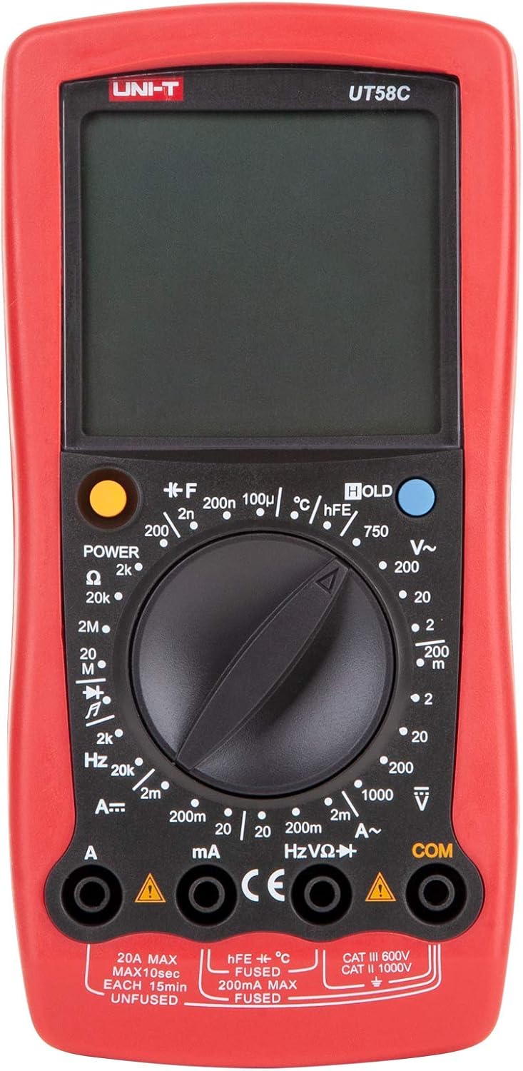 UNI-T MIE0083/UT58C Digital-Multimeter AC/DC Spannungsprüfer ...