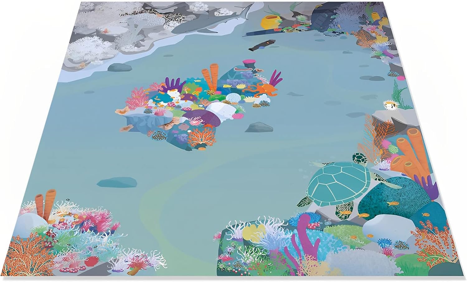 Amazon.com: Coral Reef Mat Toy for Rugged Robot Programmable Floor Robots Activity Mats, Kids ...