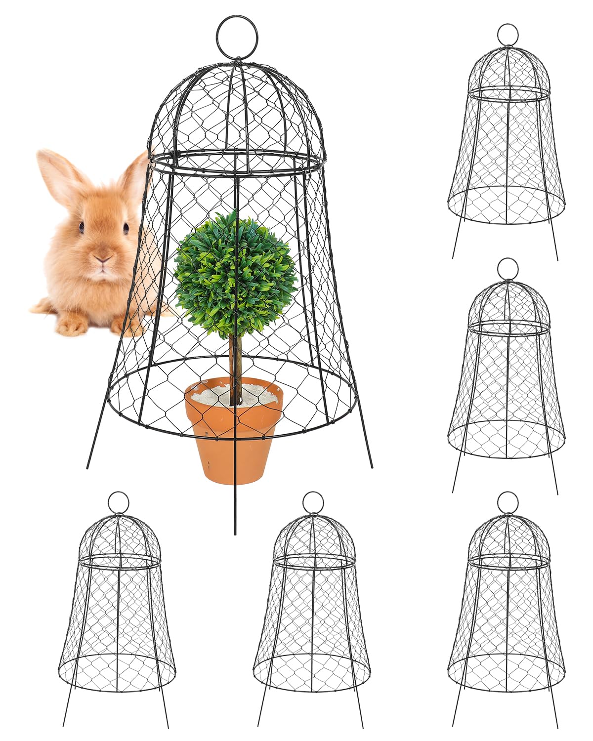 Amazon.com : FAHKNS Garden Cloches for Plants Extra Large, Garden ...