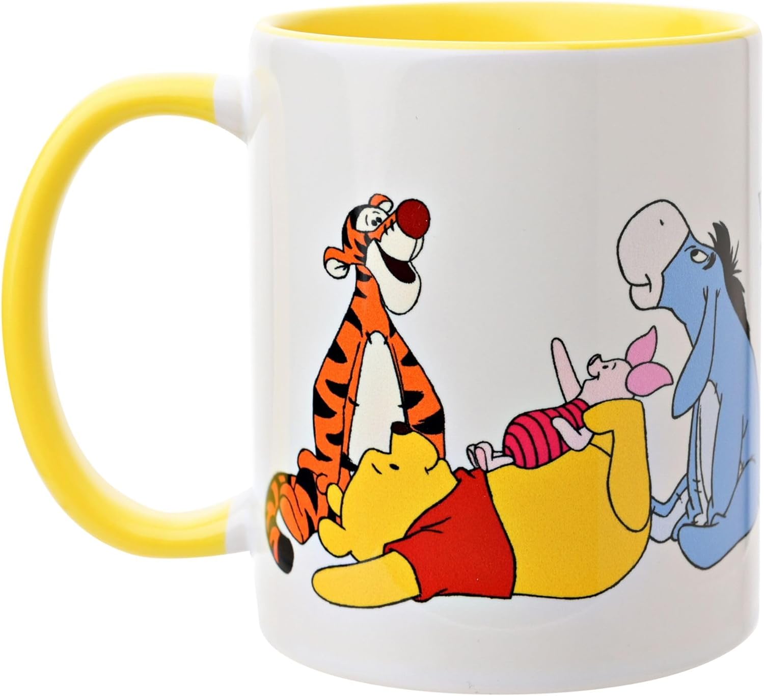 Widdop and Co. - Disney Winnie The Pooh & Friends Mug - Yellow/White ...