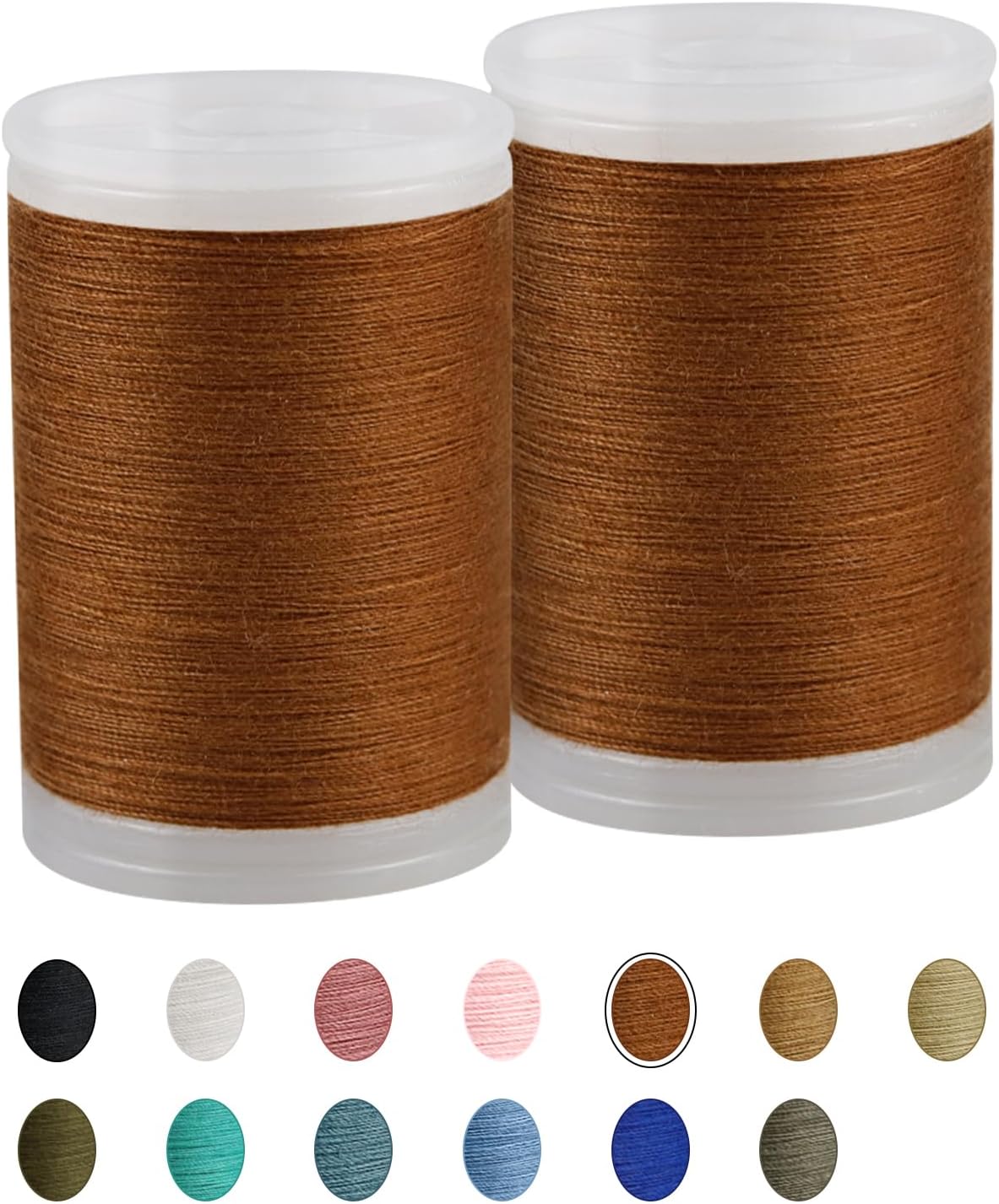 Amazon.com: FIVEIZERO All Purpose Sewing Thread,Brown 850Yards/Spool ...