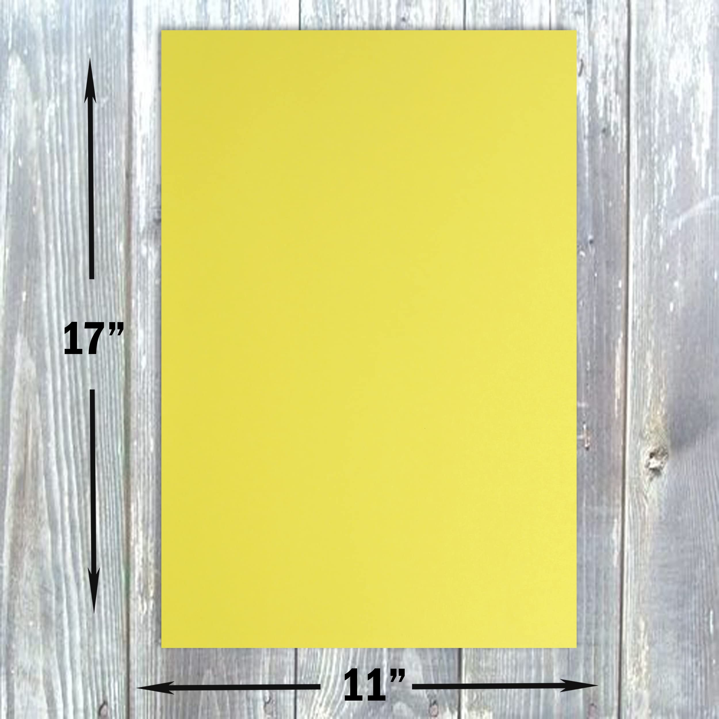Snapklik.com : Colored Cardstock Scrapbook Paper 11" X 17" Fresh Lemon ...