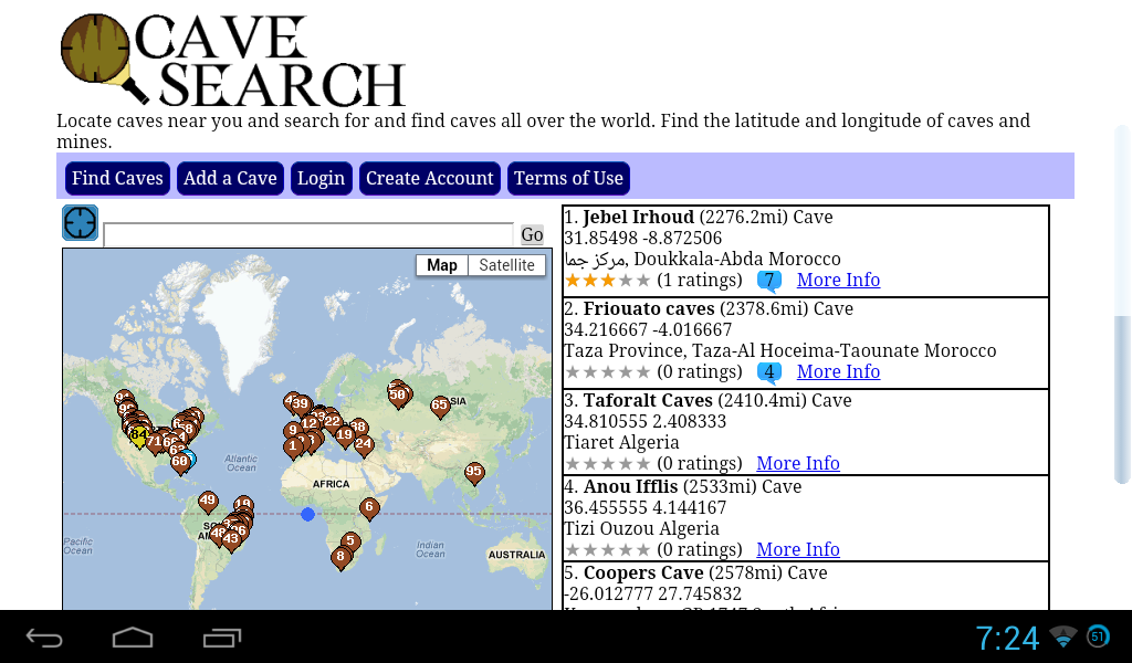 Cave Search - App on Amazon Appstore