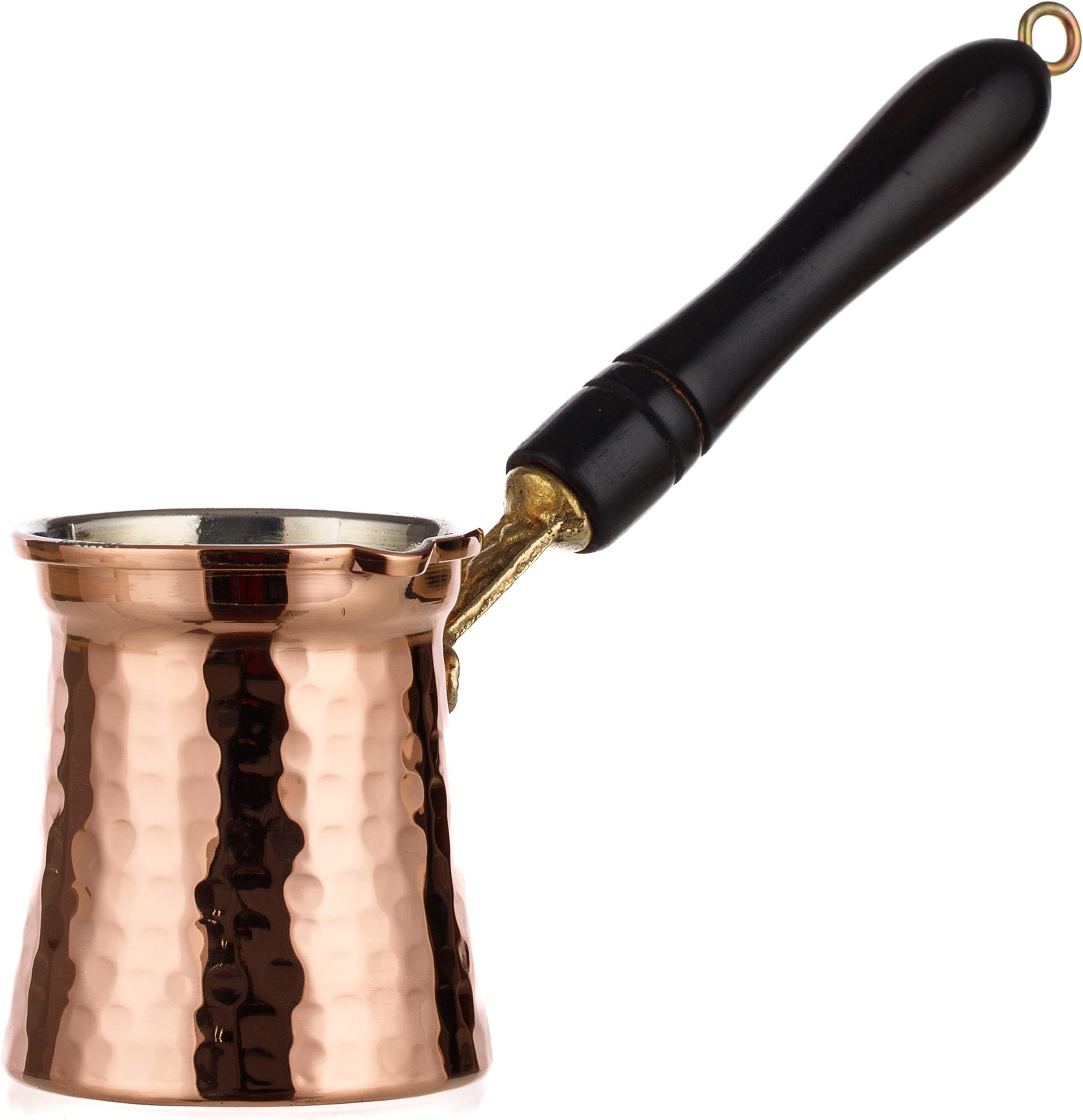 Amazon.com | Premium Handmade Copper Turkish Coffee Pot (Cezve/Ibrik ...