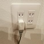 Amazon.co.jp: エルパ(ELPA) スペースアダプタ 縦型 A-372B(W): DIY・工具・ガーデン