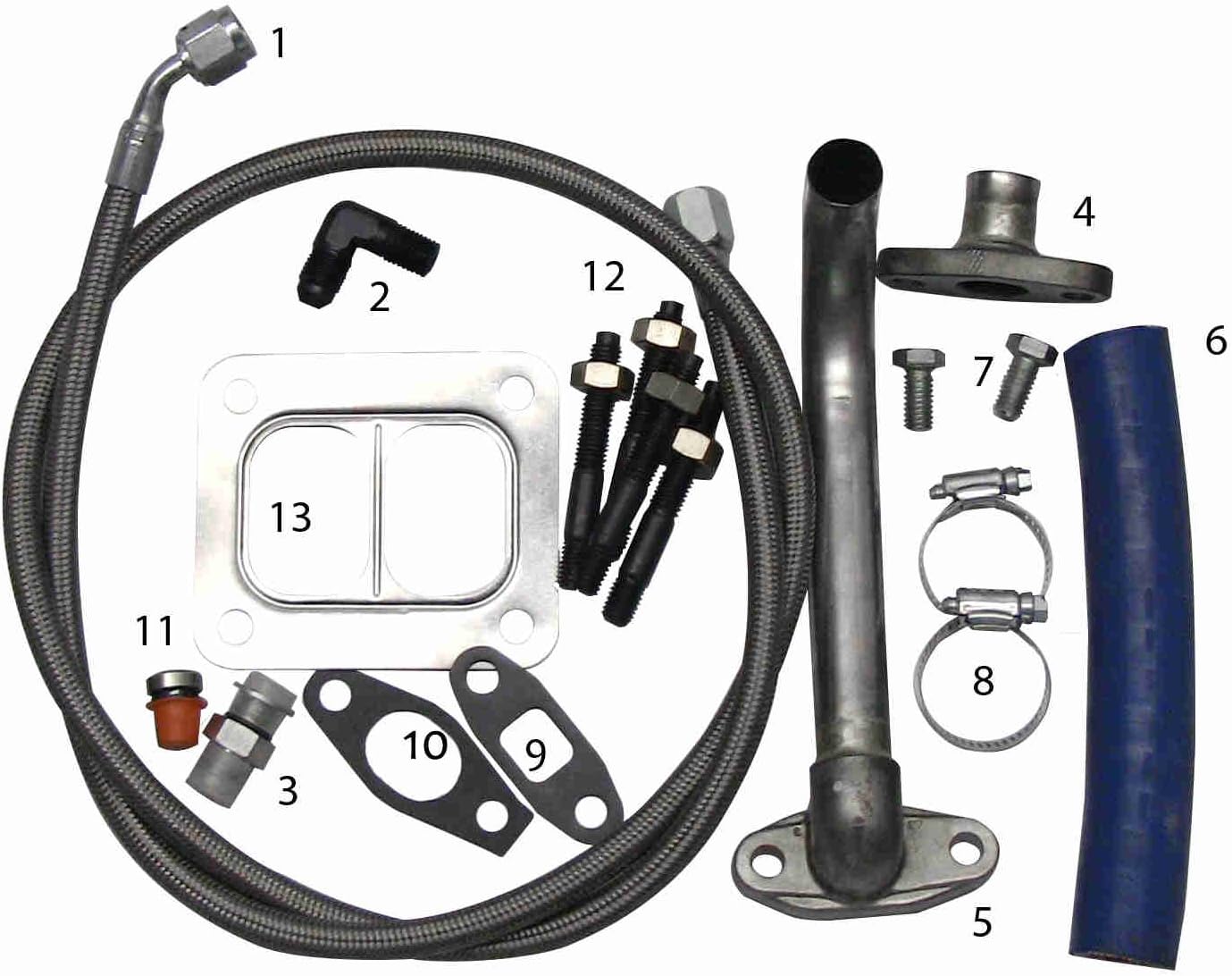 Amazon.com: Fleece Performance Engineering -TURBO-INST-KIT-DMAX Duramax ...