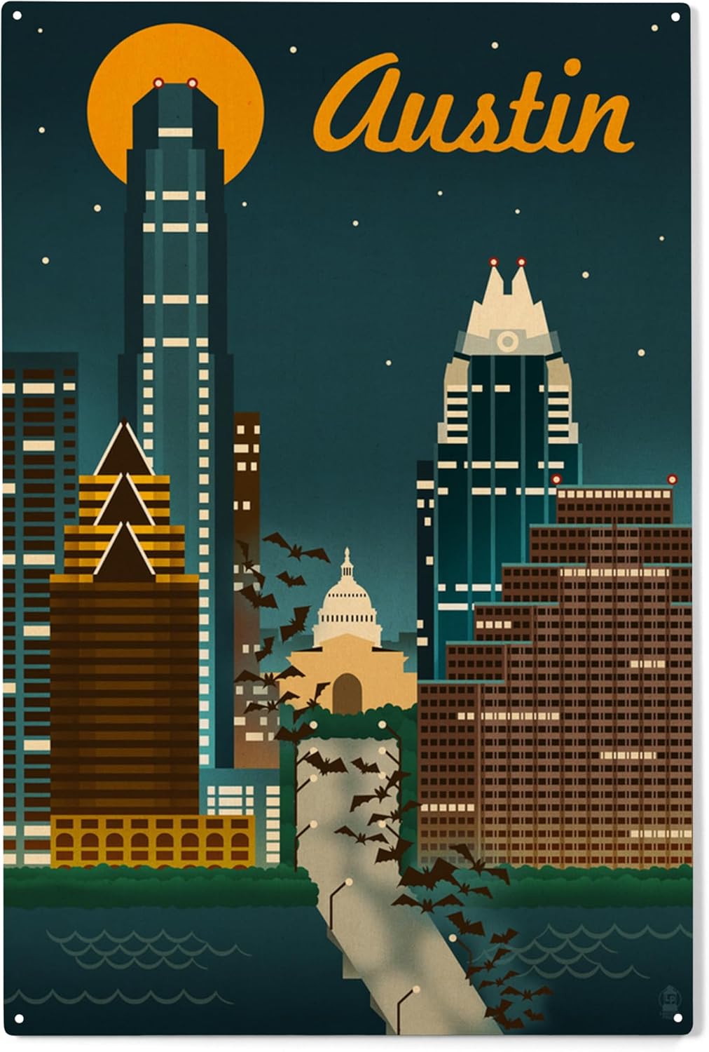 Amazon.com: Lantern Press 10x15 Inch Wood Sign, Ready to Hang Wall ...