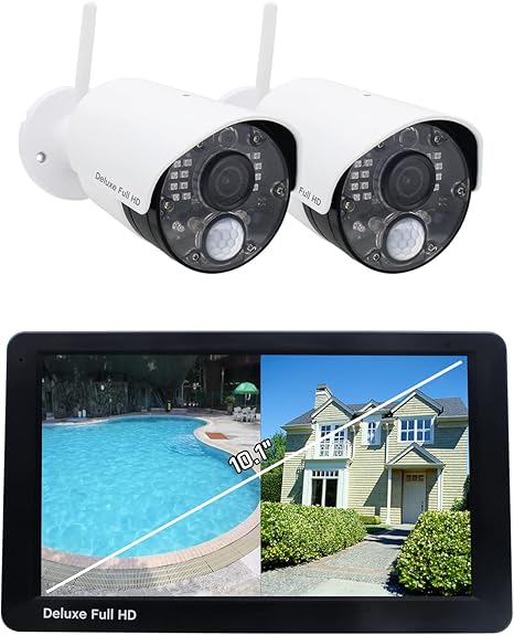 Amazon.com : CasaCam Deluxe VS5102A Security Camera System with 1080p ...