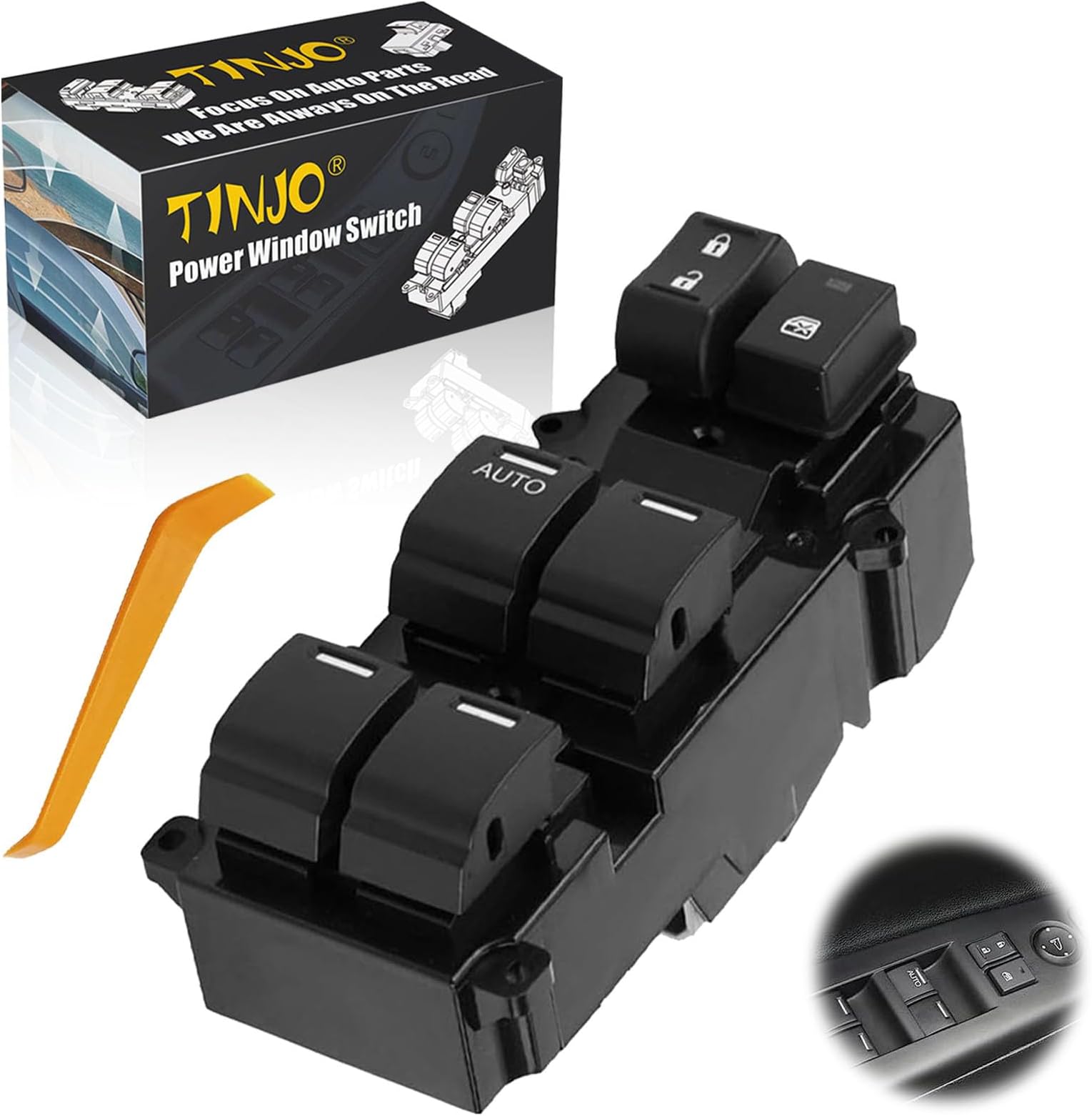 Amazon.com: Genuine Honda (35750-T2A-A11) Power Window Master Switch ...