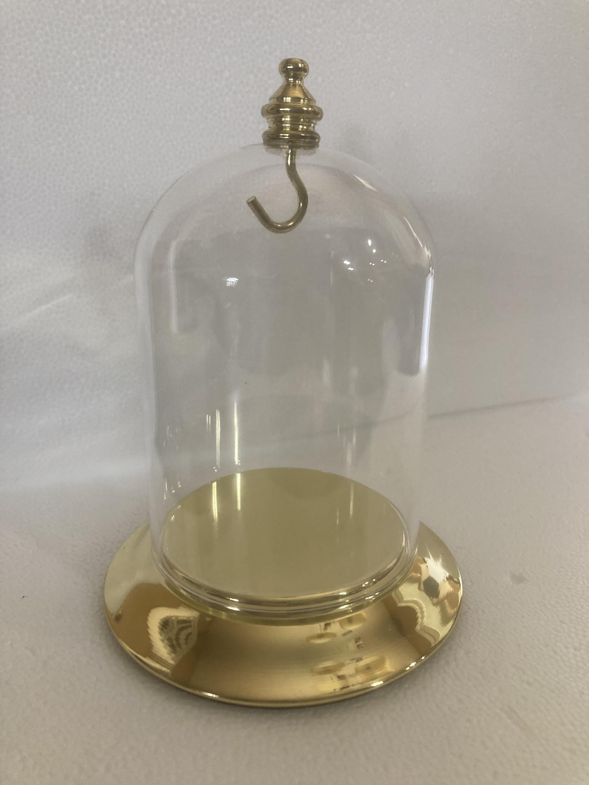 Amazon.com: Generic Display dome with base and top hook (Brass) : Home ...