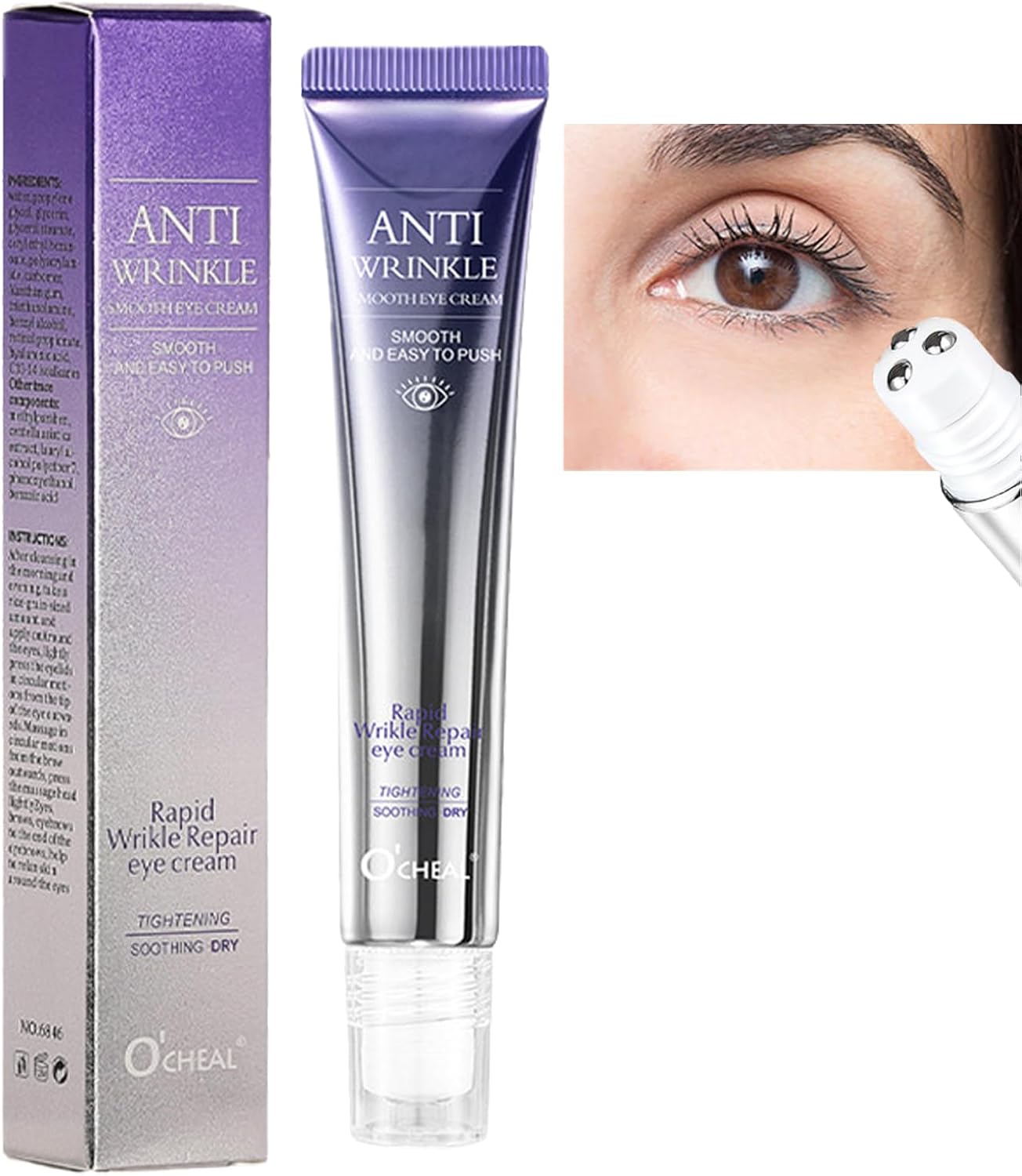 Retinol Eye Cream-Eye Cream For Dark Circles And Puffy Eyes,Anti-Aging ...