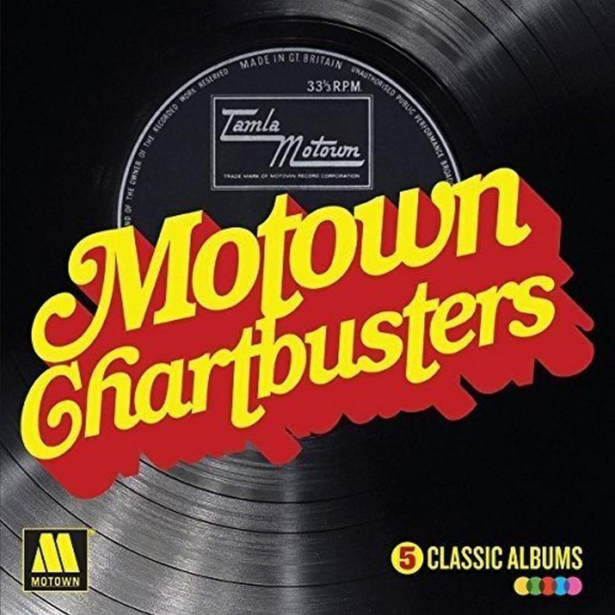Various Artists - Motown Chartbusters: 5 Classic Albums / Various ...