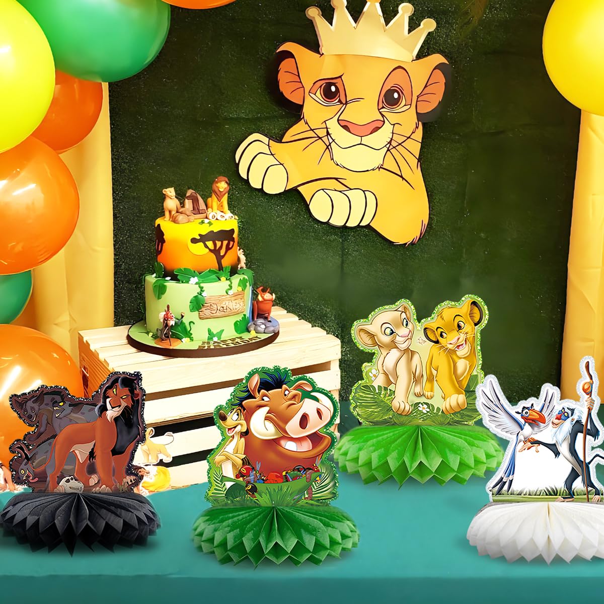 Lion King Party Table Centerpiece Lion King Party Ideas Theme A