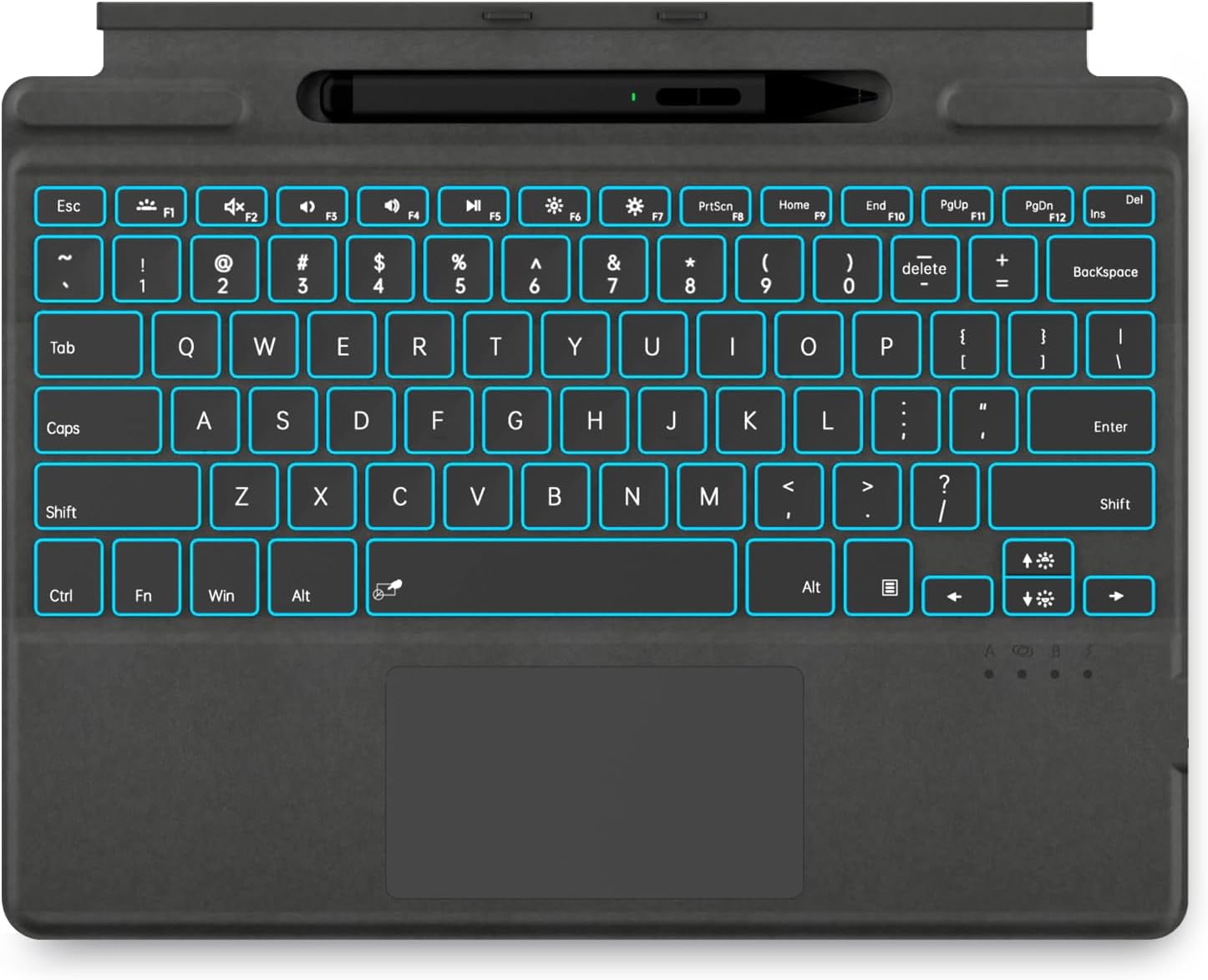 Amazon.com: JvKzaen Surface Pro 9 Keyboard with Slim Pen, Compatible ...