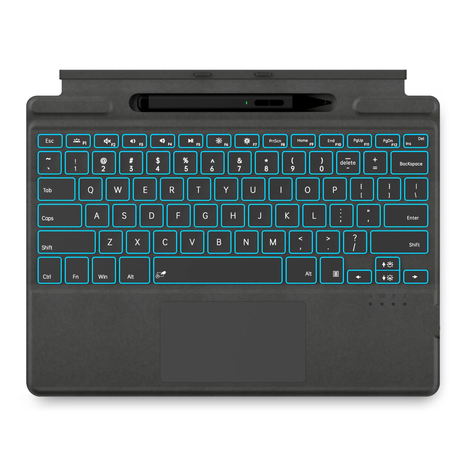 Amazon.com: JvKzaen Surface Pro 9 Keyboard with Slim Pen, Compatible ...