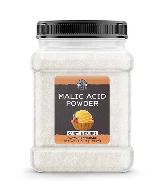 Amazon.com: Birch & Meadow Malic Acid Powder, Flavor Enhancer, Sour ...