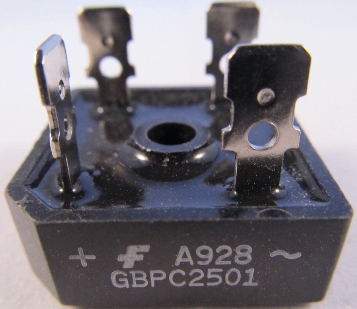 On Semiconductor Bridge Rectifier, Single Phase, 25A, 100V Qc ...