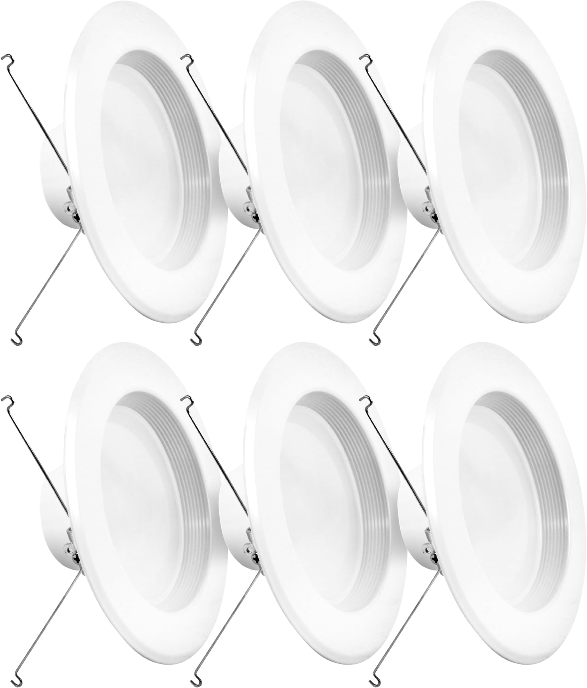 Feit Electric InstaTRIM Lot de 6 spots LED encastrés à col réglable de ...