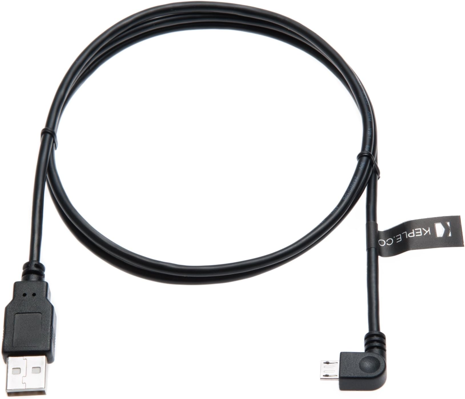 C2G 81705 2M USB 2.0 A Right Angle to Micro USB B Right Angle Cable ...