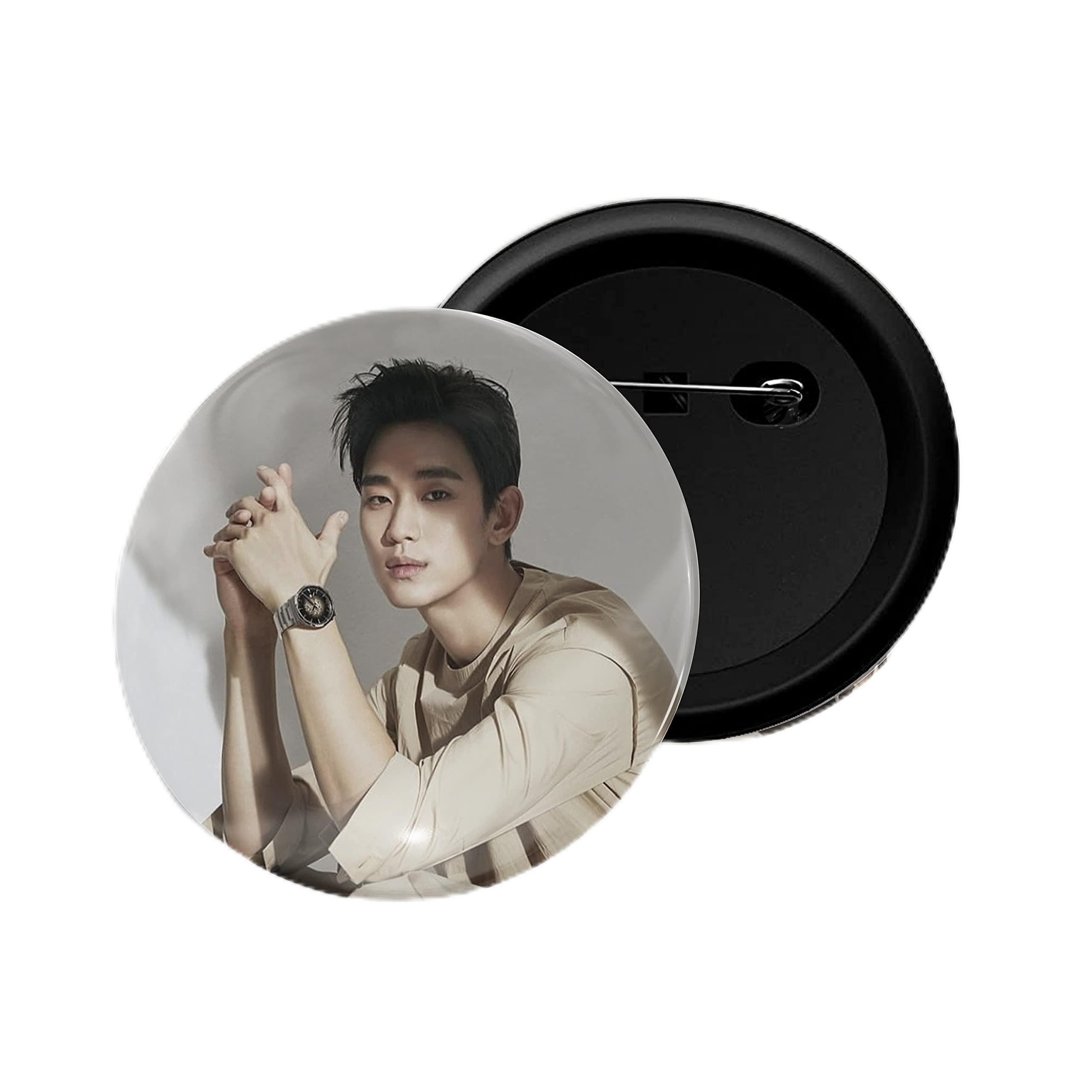 Dhcrafts Pin Badges K Drama Korean Actor Multicolour Kim Soo ...