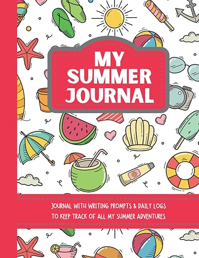Amazon.com: My Summer Journal - Journal with prompts and daily logs ...