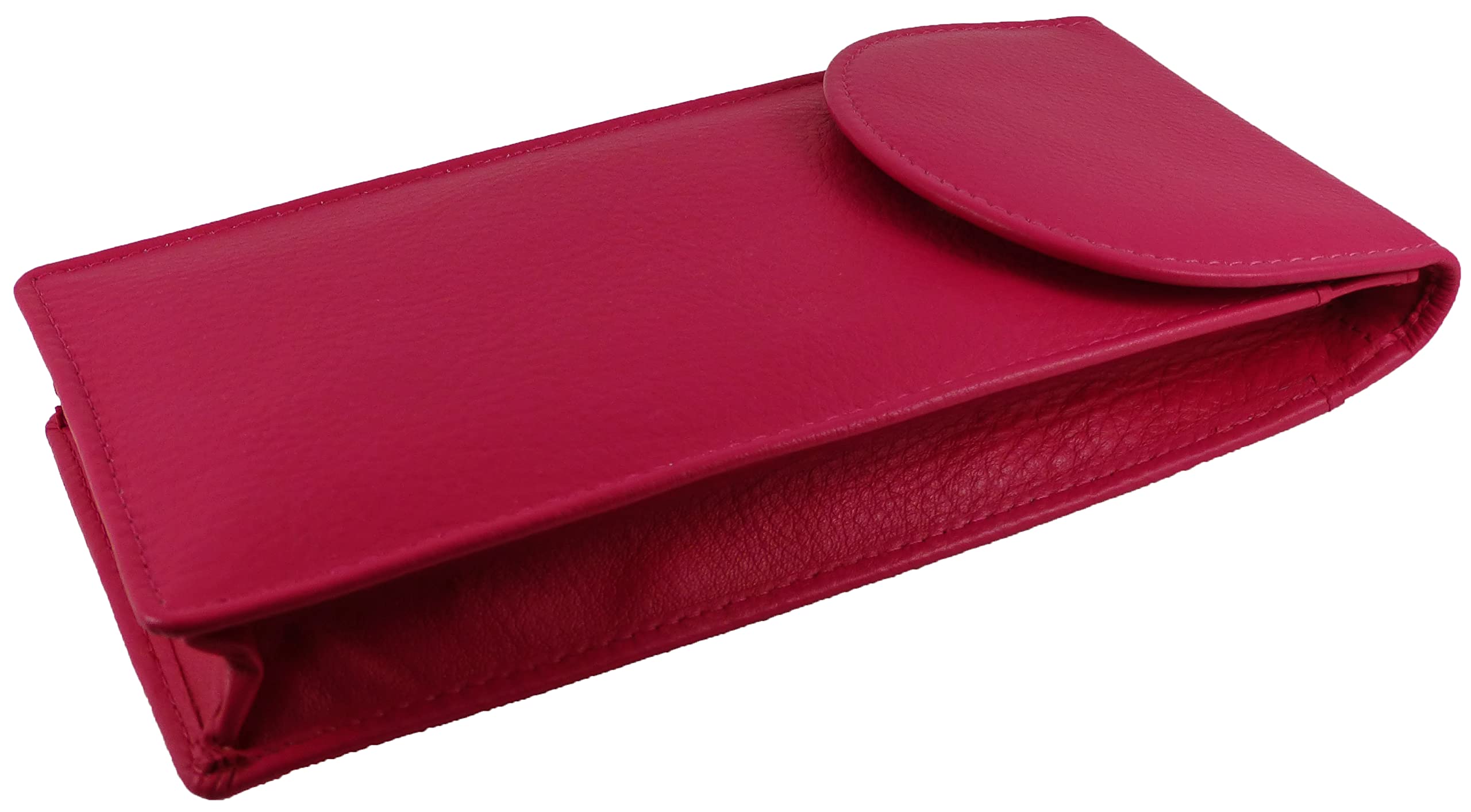 Hide And Sleek Soft Leather Double Spectacle Glasses Case Magnetic ...