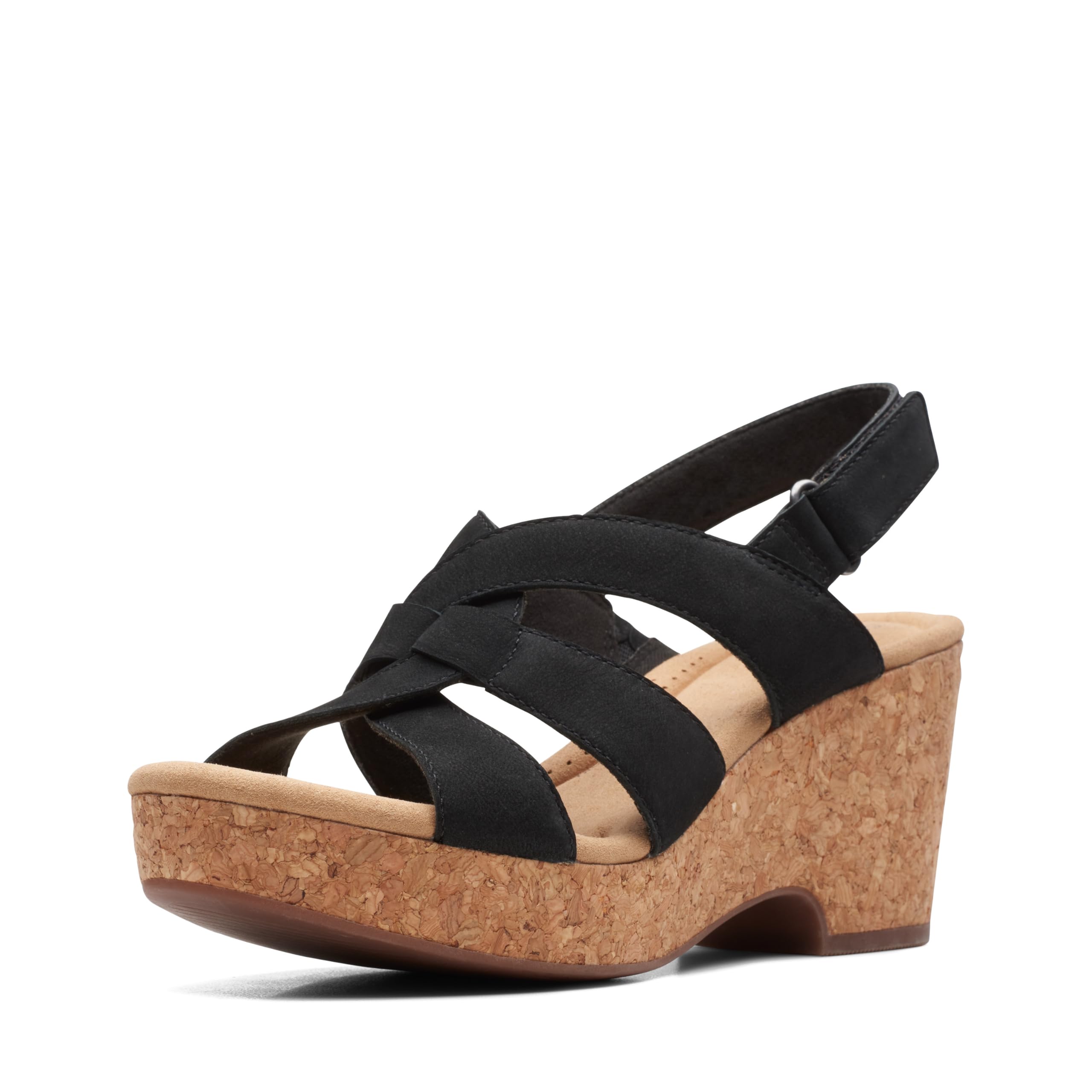 Snapklik.com : Clarks Womens Giselle Beach Wedge Sandal