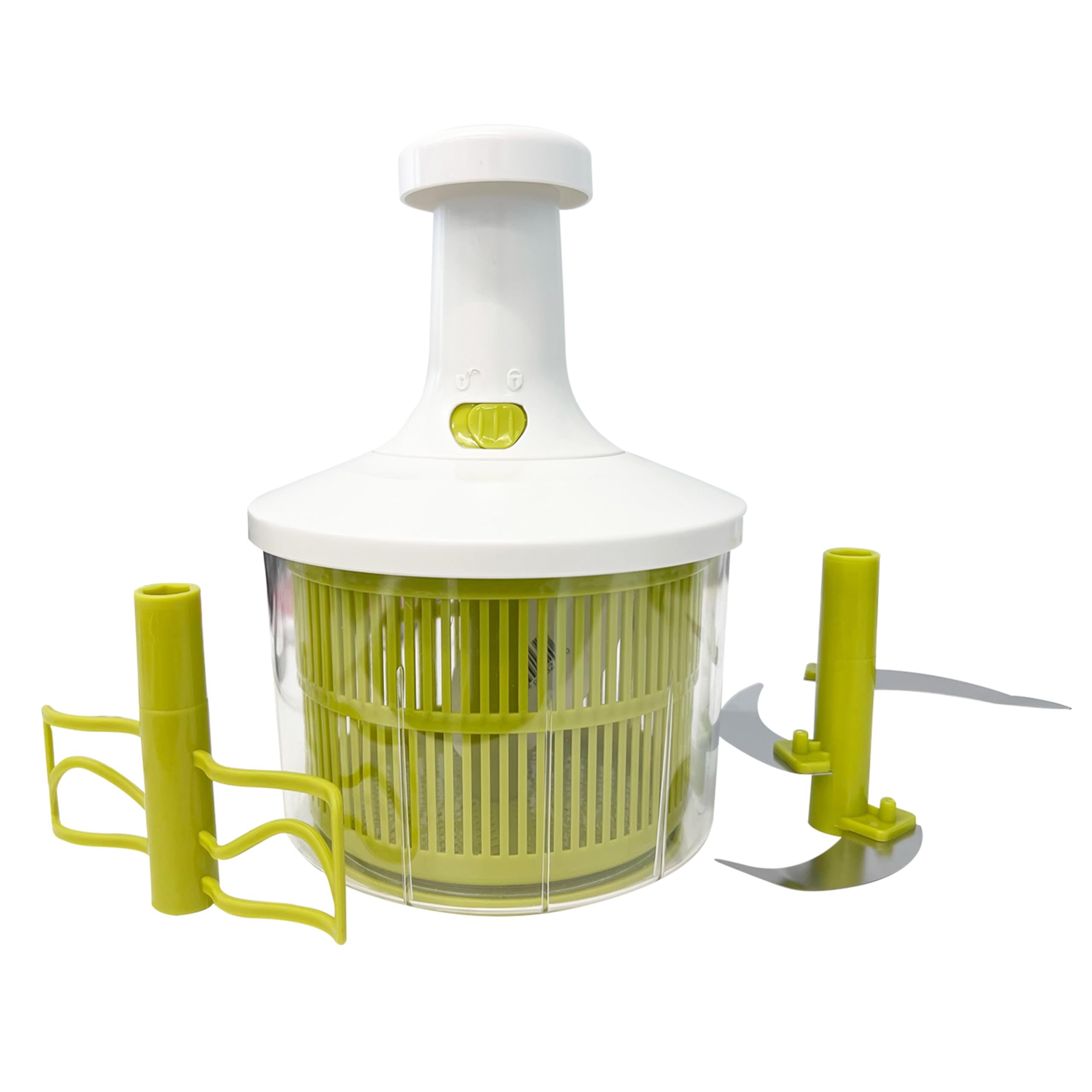 Amazon.com: JS Gourmet 3 in 1 - Vegetable Chopper, Salad Spinner, Egg ...