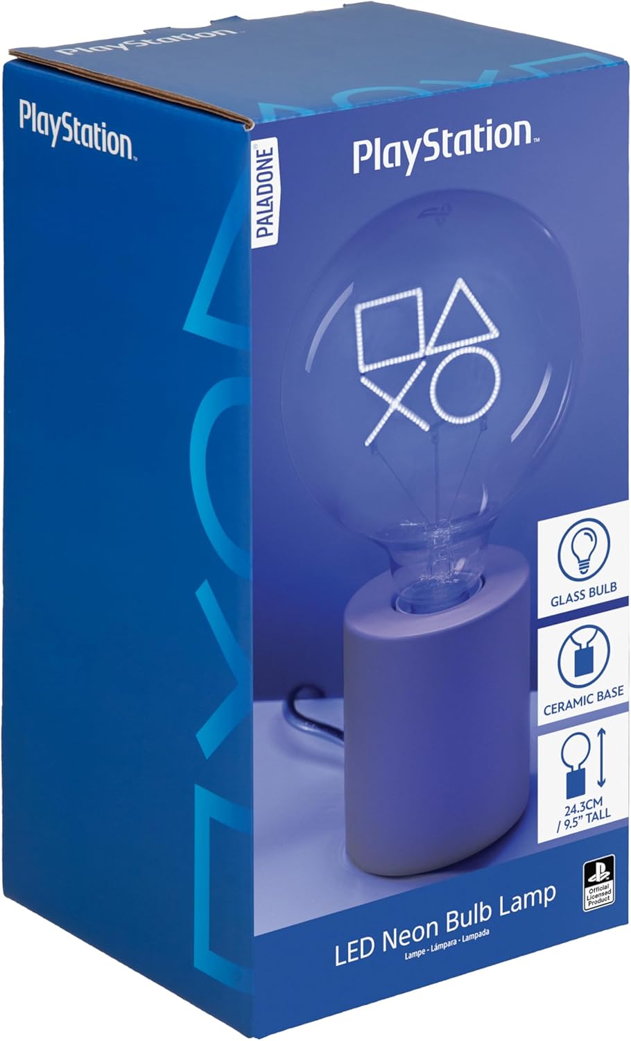 Paladone PlayStation Icons Decorative LED Neon Bulb Lamp - E27 Glass ...