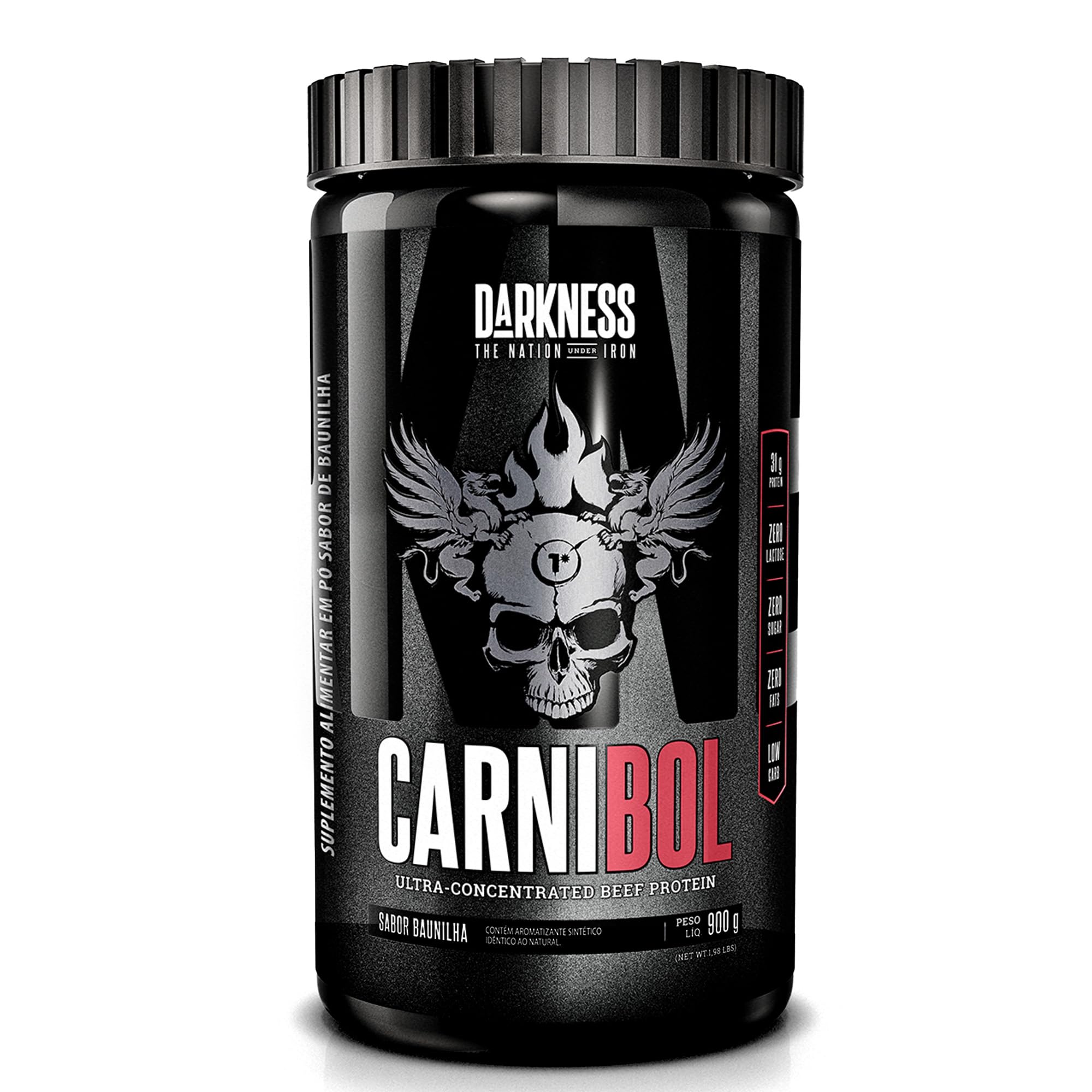 DARKNESS - CARNIBOL BAUNILHA 900G | Amazon.com.br