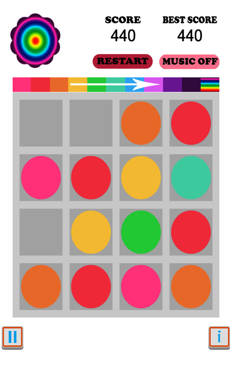 Watercolor Dots Sort Color Rang Puzzle Game - App on Amazon Appstore