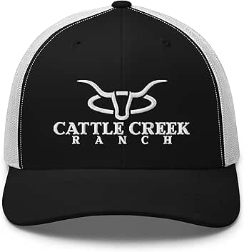 Joe's USA Men's Cattle Creek Ranch Trucker Hat - Snapback Western ...