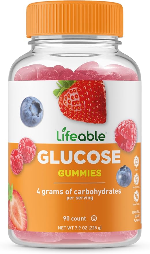 Amazon.com: Lifeable Glucose Gummies - Great Tasting Natural Flavor ...