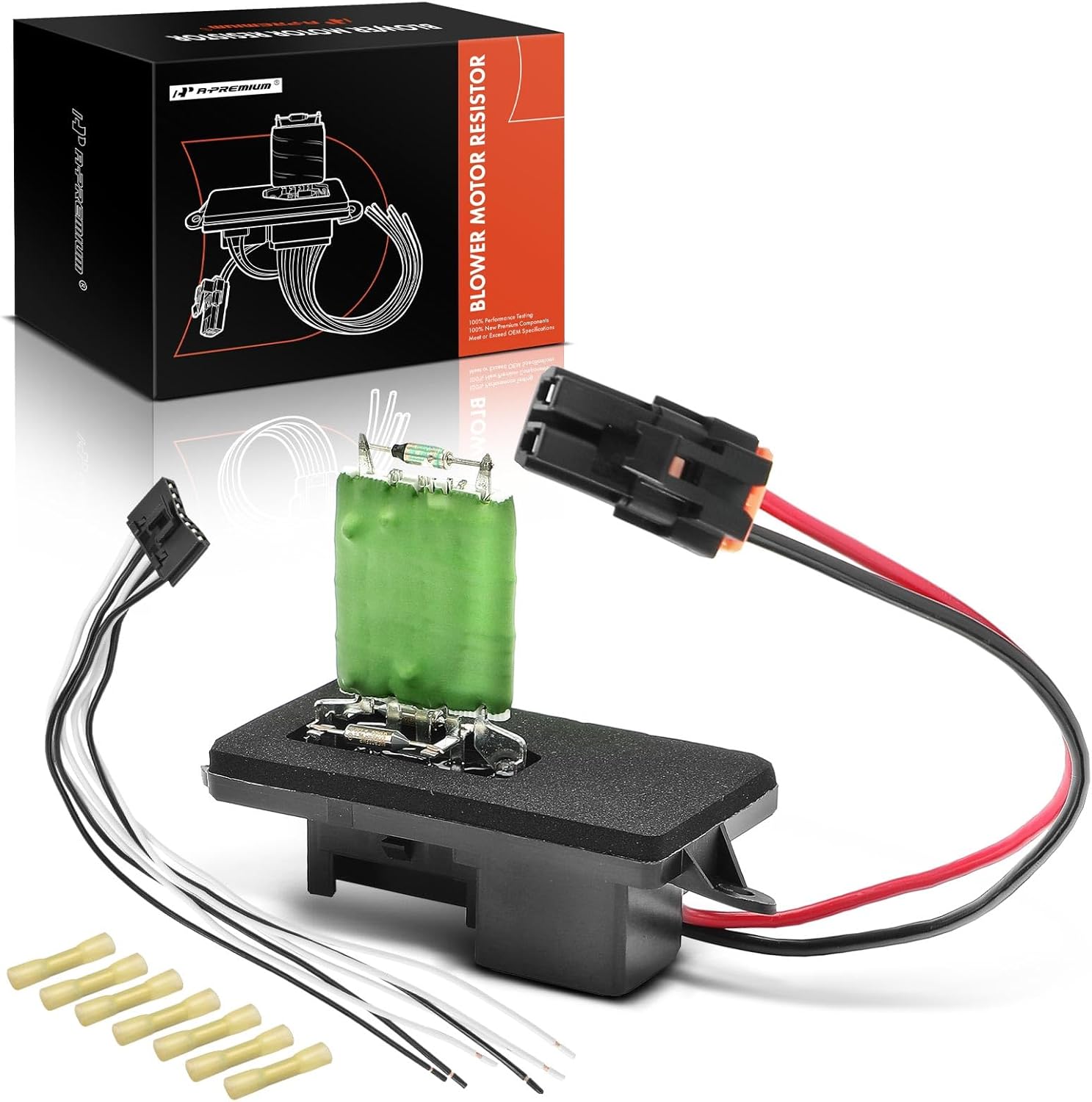 A-Premium HVAC Blower Motor Fan Resistor Kit Compatible with Chevy, GMC ...