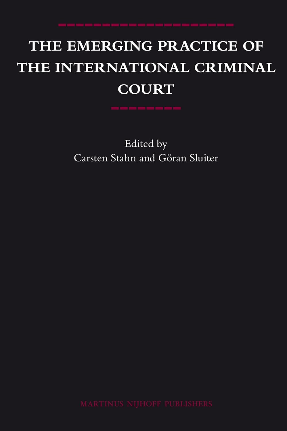 Amazon.com: The Emerging Practice of the International Criminal Court ...