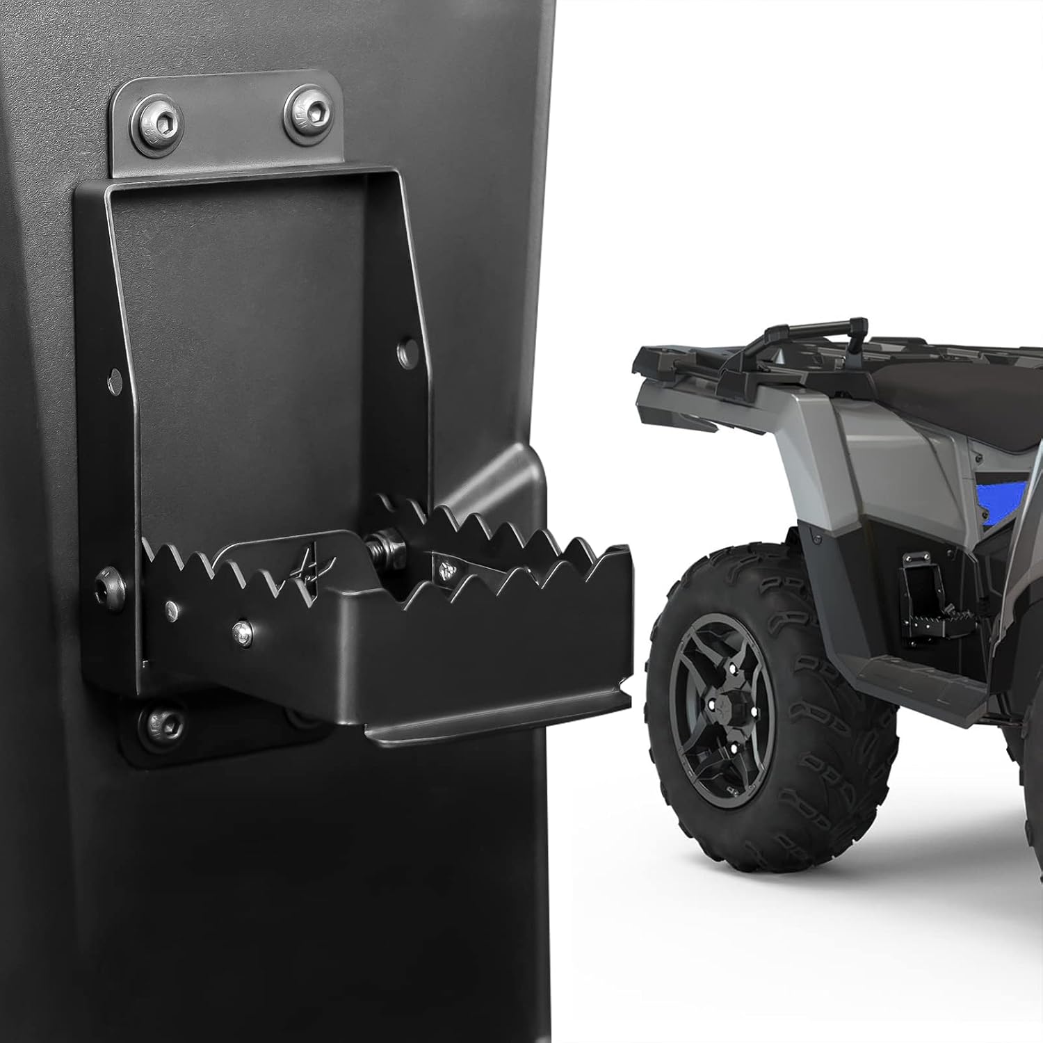 KEMIMOTO ATV Passenger Foot Rest, Heavy Duty ATV Foot Rest for Rear ...
