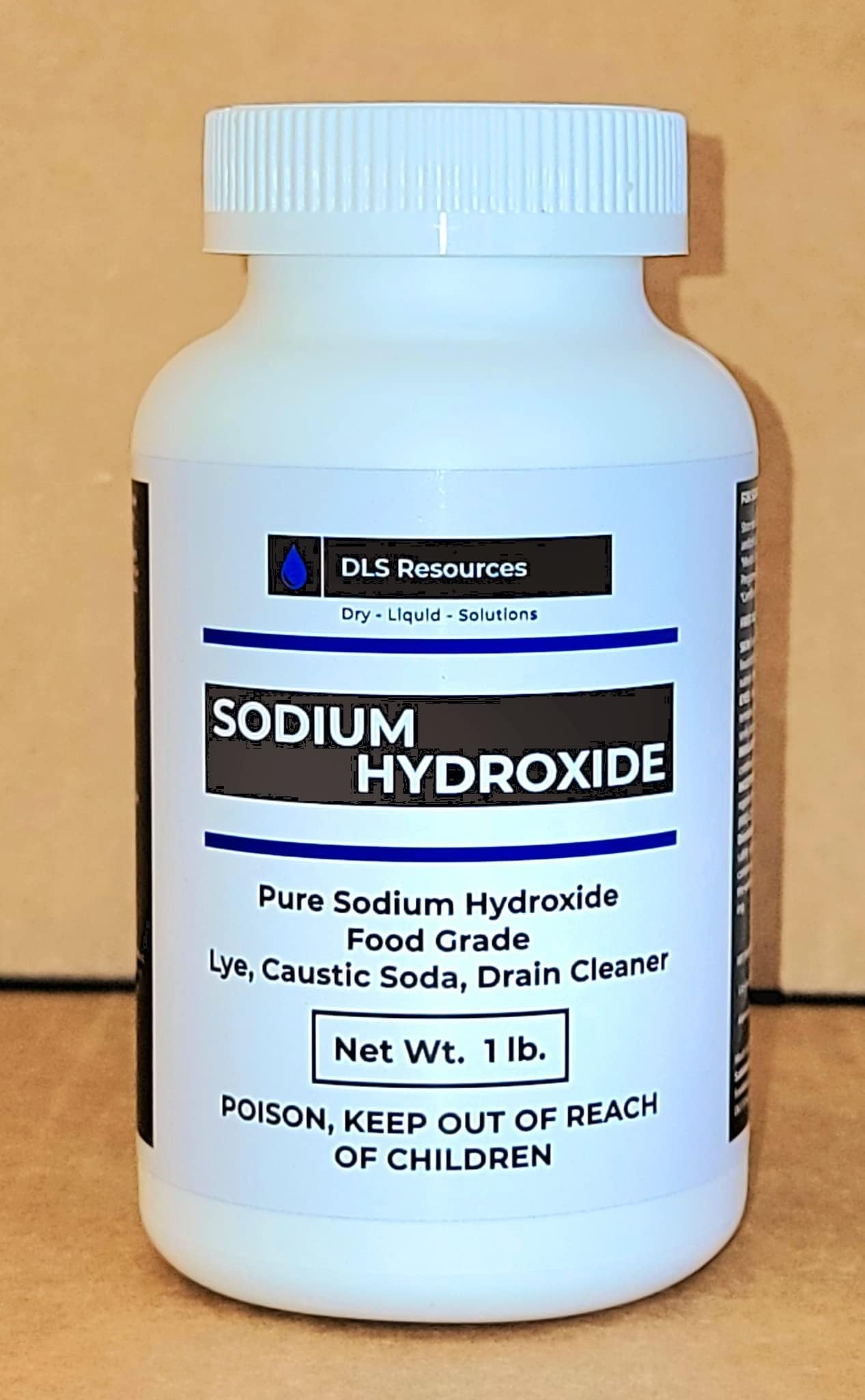 Amazon.com: DLS Resources SODIUM HYDROXIDE - Pure - Food Grade ...