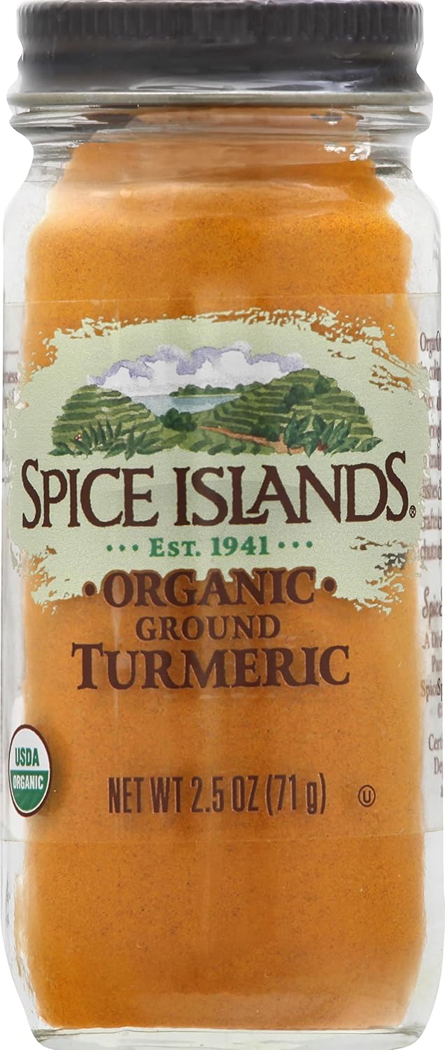Amazon.com : Spice Islands Organic Turmeric, 2.5 Ounce : Everything Else